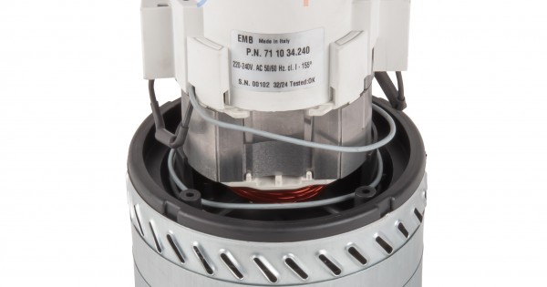 EMB İtalyan 220V - 240V Üç Fanlı Elektrikli Süpürge Motoru - P.N. 71 10 ...