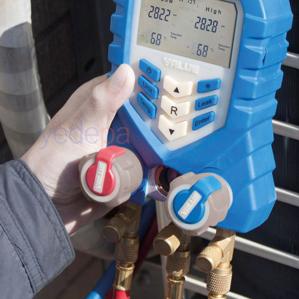 Value VDG1 Manifold Dijital Isı Ölçerli - 3 Hortumlu - En Uygun Fiyat ...